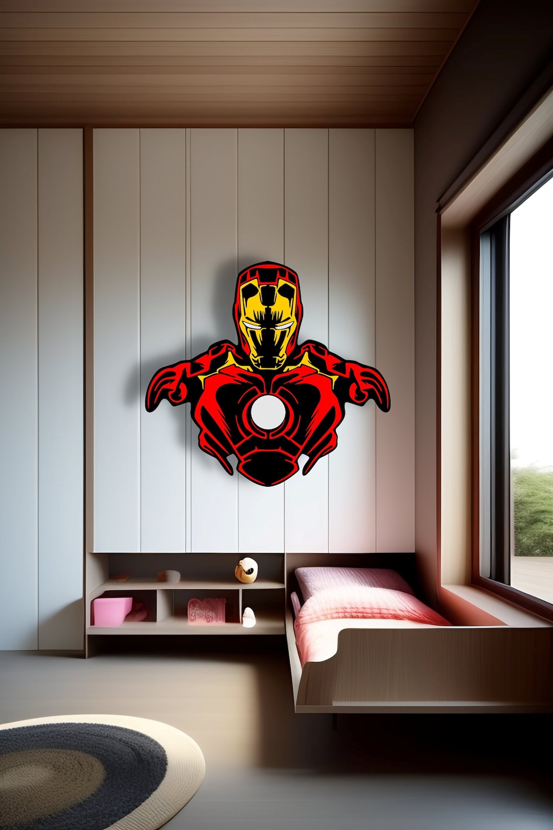 Iron Man Metal Wall Art Iron Man Unique Housewarming Gift for Home ...