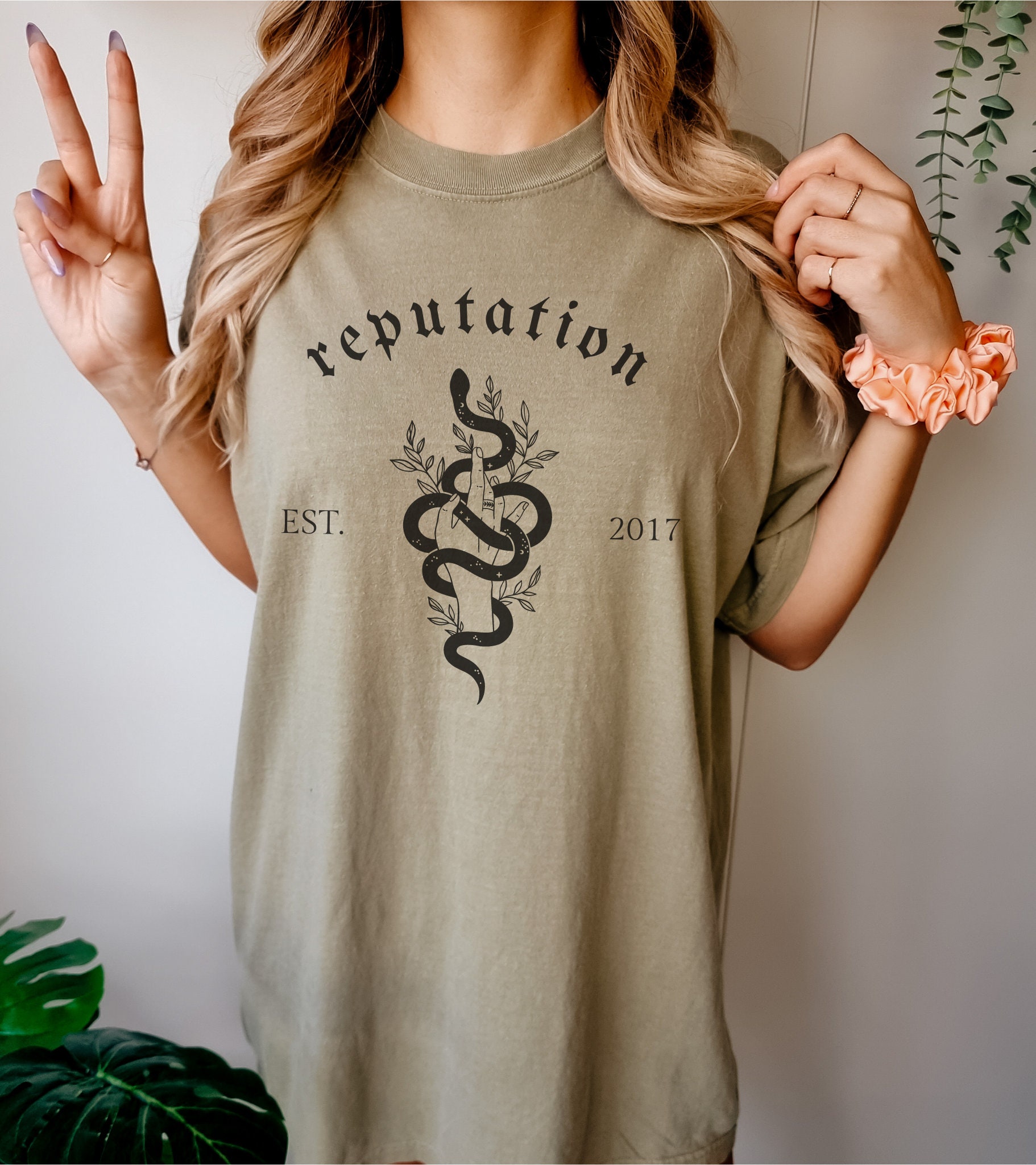 Reputation Shirt Comfort Colors Reputation Outfit Snake - Etsy