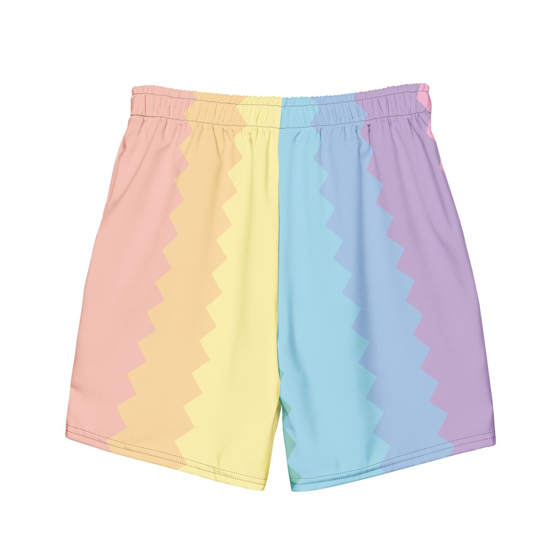 Rainbow Swim Shorts - Etsy