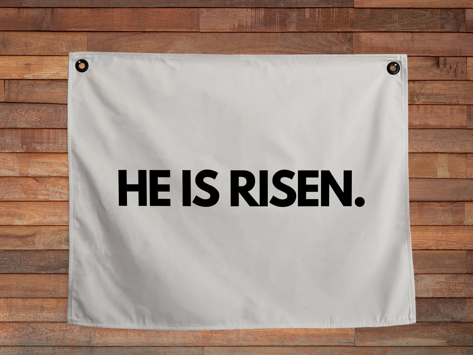 He is Risen Banner | Home Decor | Religious Decor | Christian Decor ...