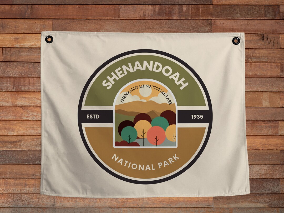 Shenandoah National Park Banner | Home Decor | National Park | Travel ...