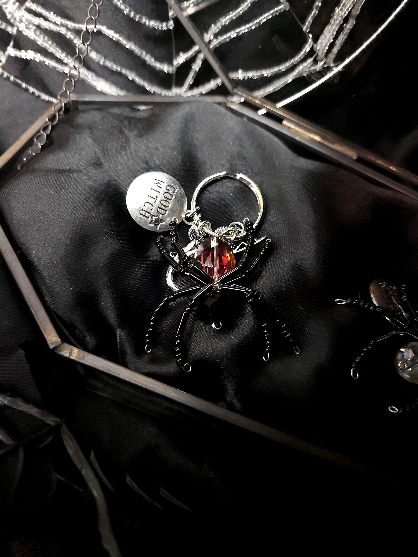 Gothic BFF Witch Keychains | Matching Goth Keychains, Gifts for Goth ...