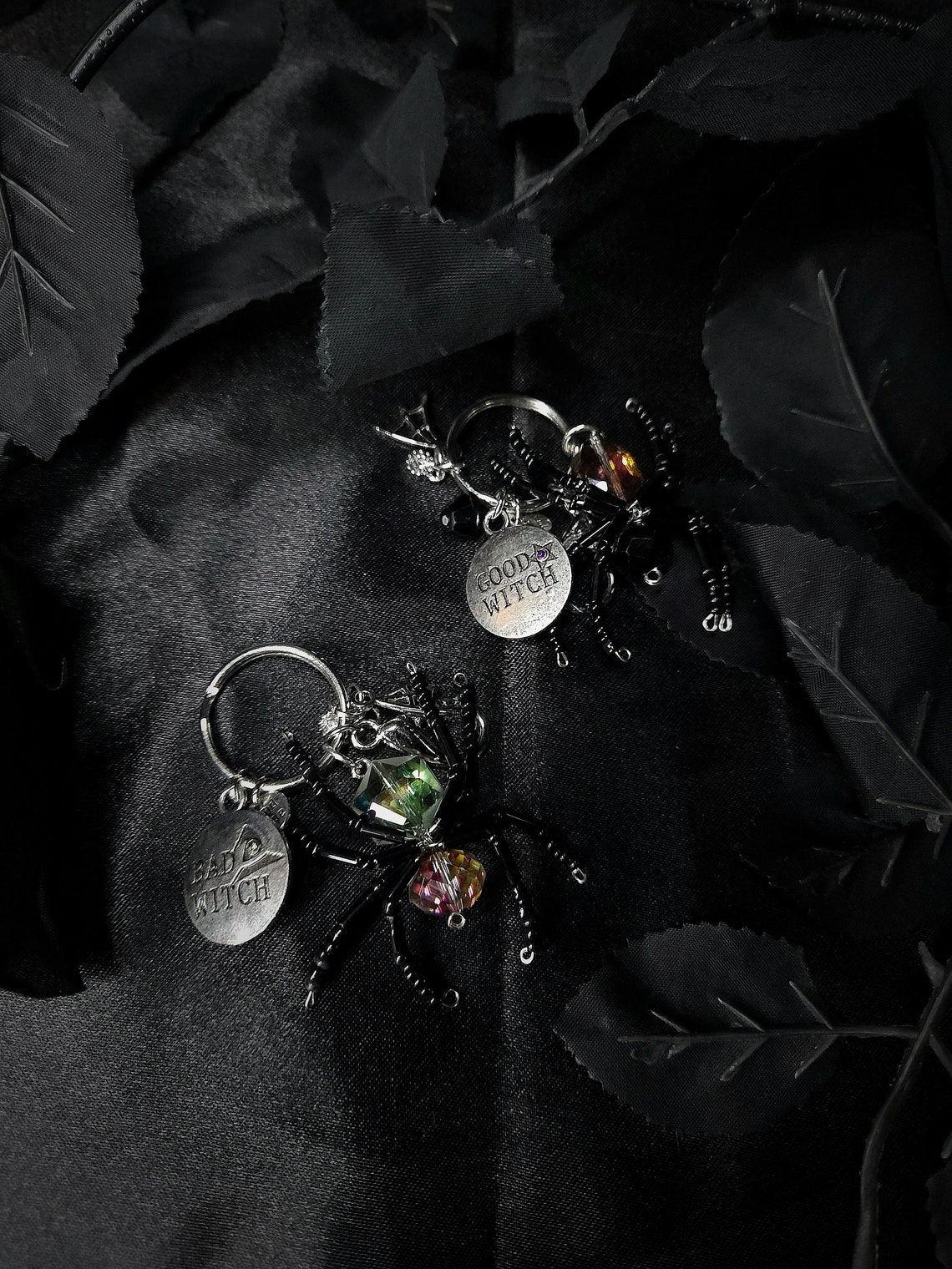 Gothic BFF Witch Keychains | Matching Goth Keychains, Gifts for Goth ...