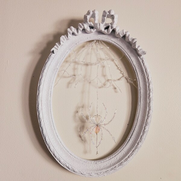Framed Spider Web - Etsy