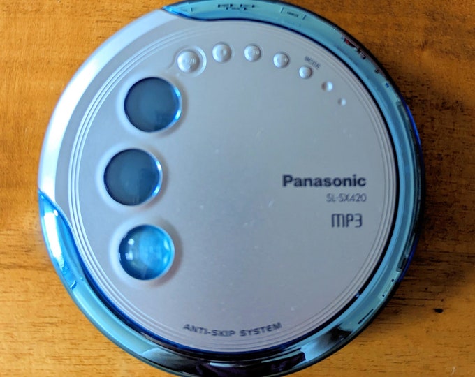 Vintage Panasonic SL-SX420 MP3/CD Player With Anti-skip - Etsy