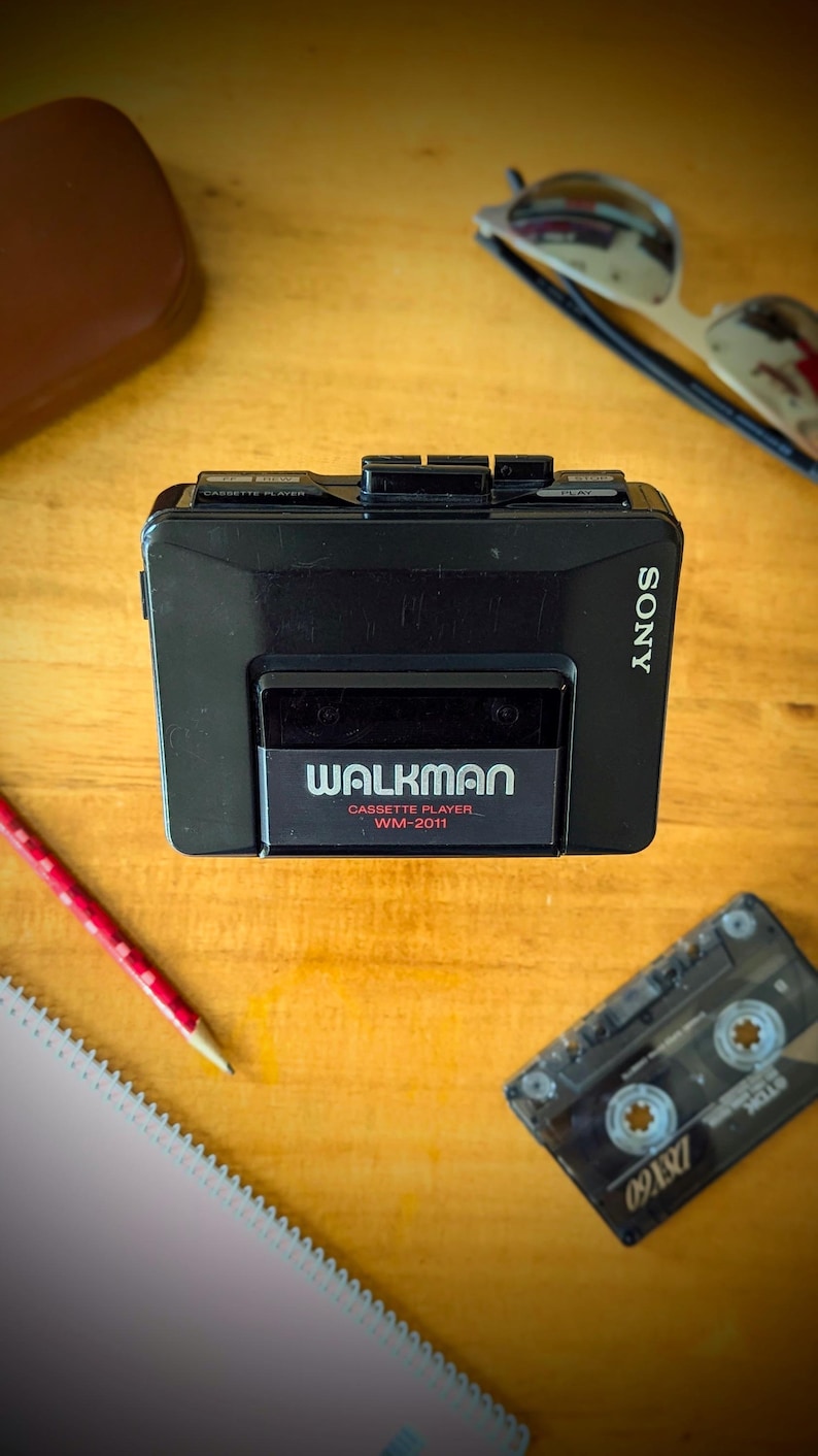 Sony WM-2011 Walkman Cassette Player | Cleaned, Restored, and Speed Calibrated | Made in Japan ...