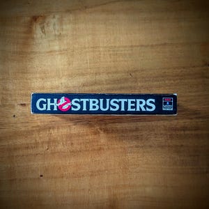 Ghostbusters (1984) – 1985 VHS Edition | 1st Edition Red Border Side ...