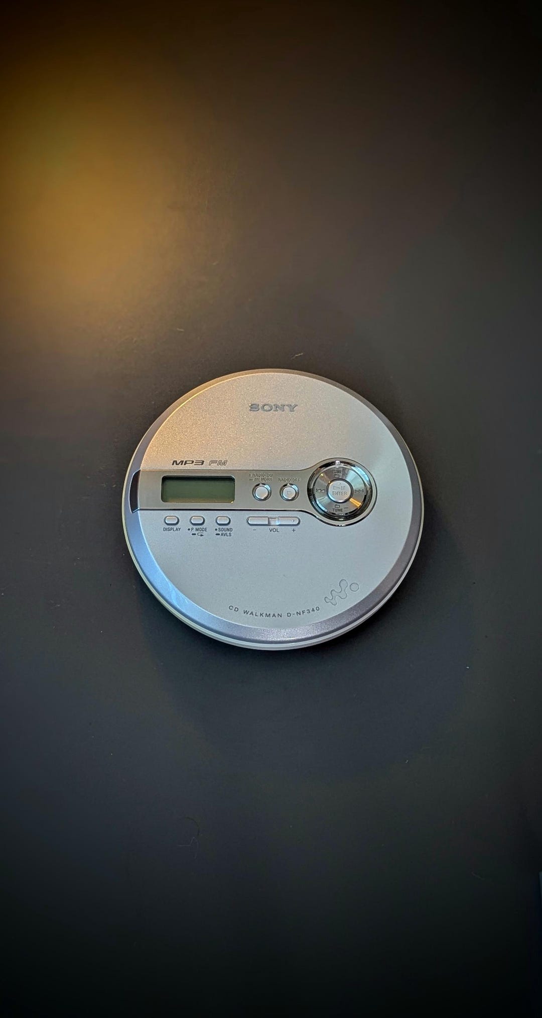 Sony D - NF340 Silver CD Walkman With FM Radio and G-protection ...
