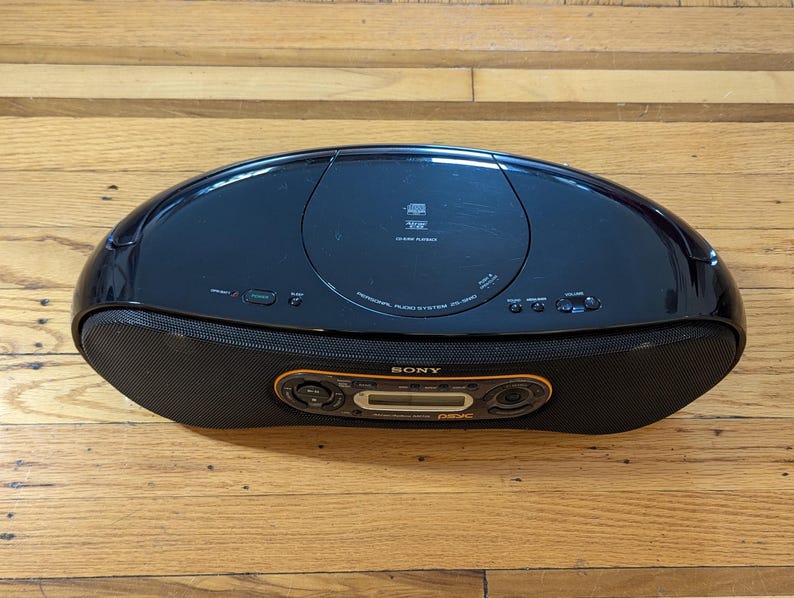 Sony Zs-sn10 Psyc Boombox | AM/FM Radio Cds and Mp3 Player | - Etsy