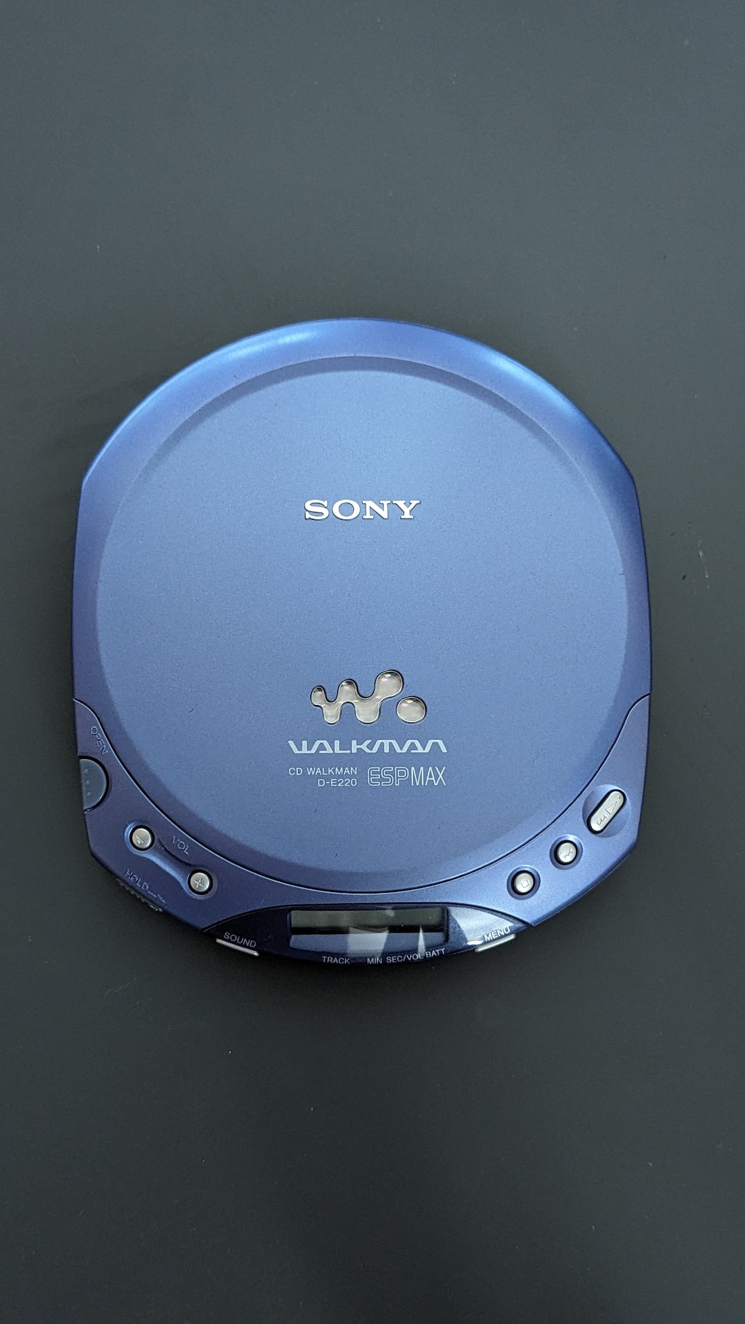 Vintage Sony CD Walkman D-E220 Portable Discman Player Blue Tested ...