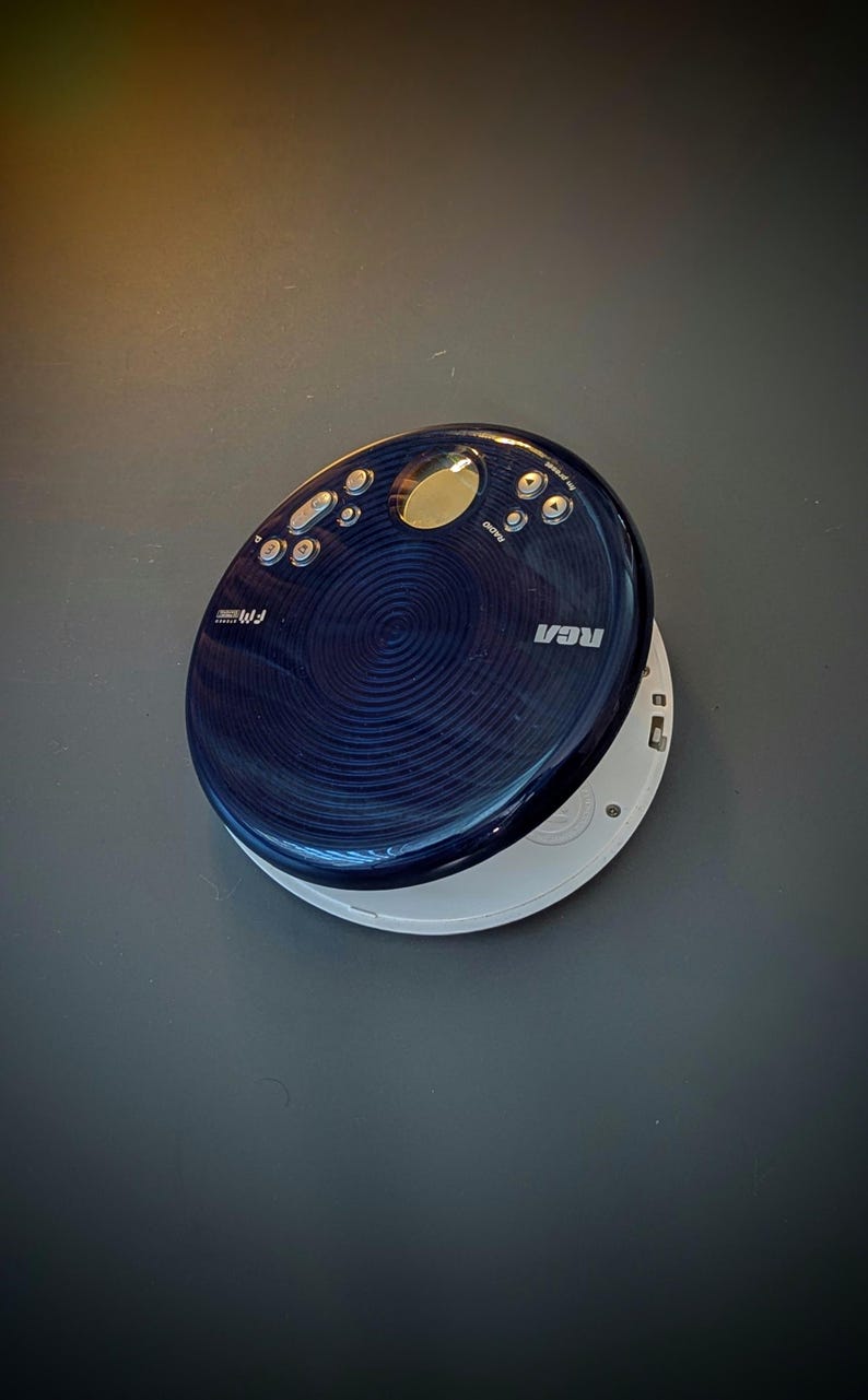 Vintage RCA Portable CD Player With FM Tuner - Etsy