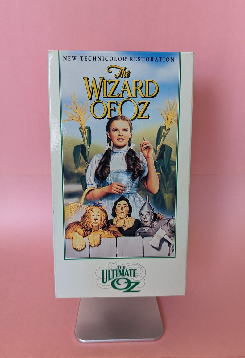 The Wizard of Oz VHS New Technicolor Restoration the Ultimate Oz ...