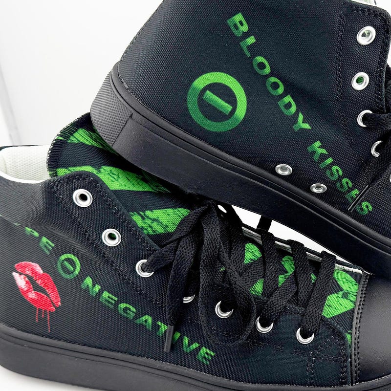 Custom Shoes Emo - Etsy