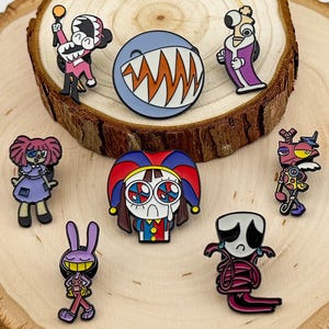 The Amazing Digital Circus Enamel - Etsy