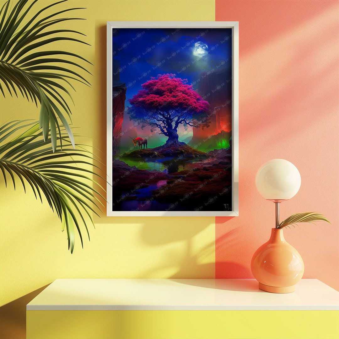 Colorful Tree of Life Photo Art Print 11x17 - Premium Photo Paper - Art ...