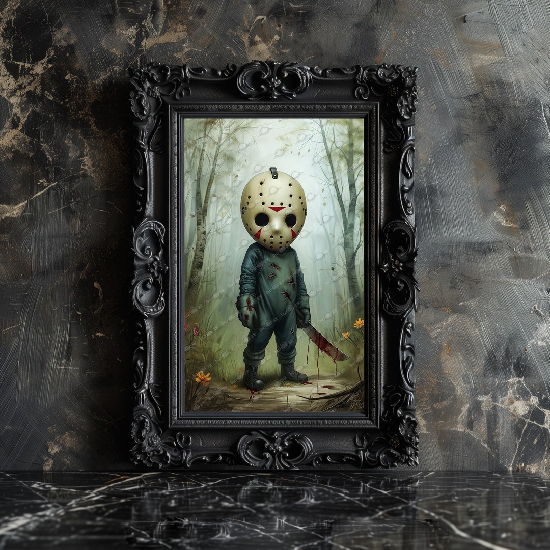 Jason Voorhees - Little Jason - Photo Art Print 11x17 - Premium Photo ...