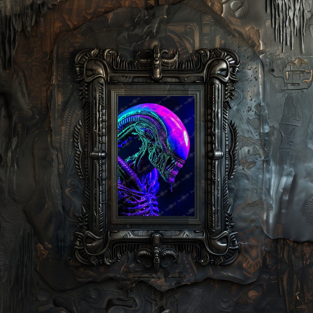 Alien Xenomorph Photo Art Print 8x10 or 11x17 - Premium Photo Paper ...