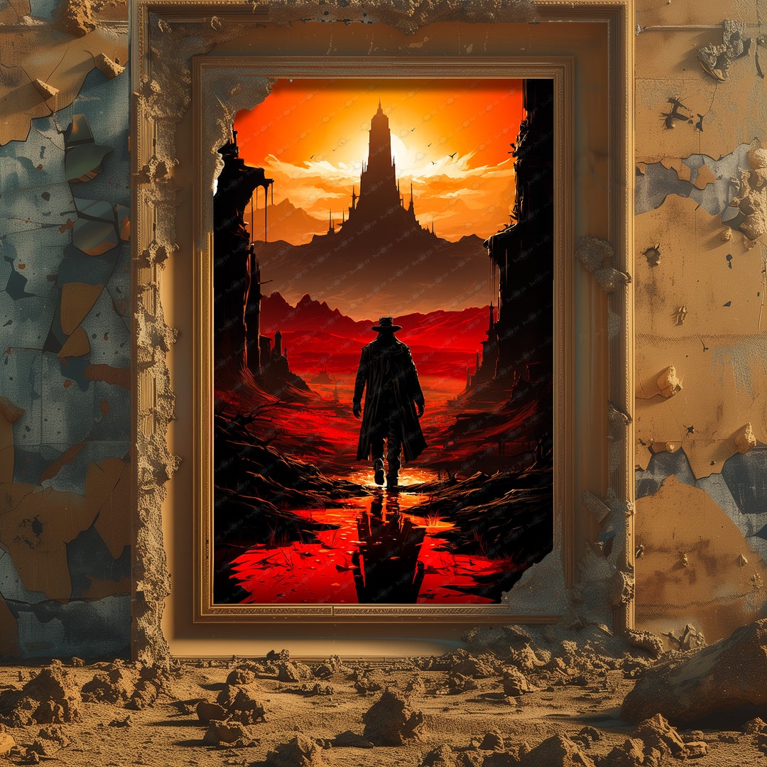 Roland and the Dark Tower Inspired Photo Art Print 8x10 or 11x17 ...