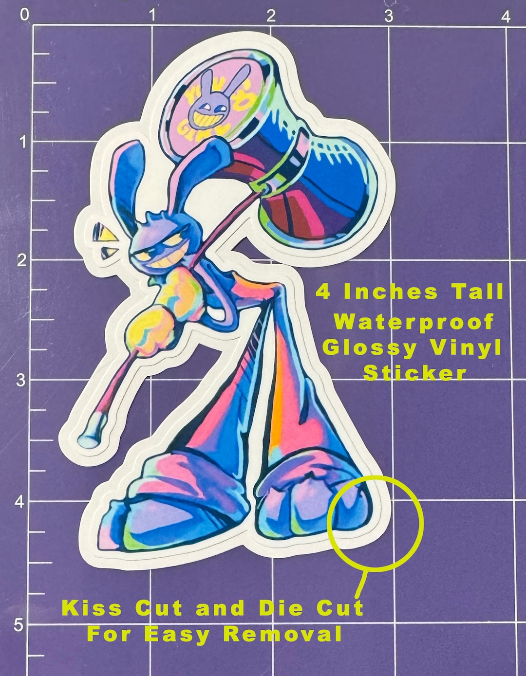 Jax Amazing Digital Circus Sticker Amazing Digital Circus Jax Sticker ...