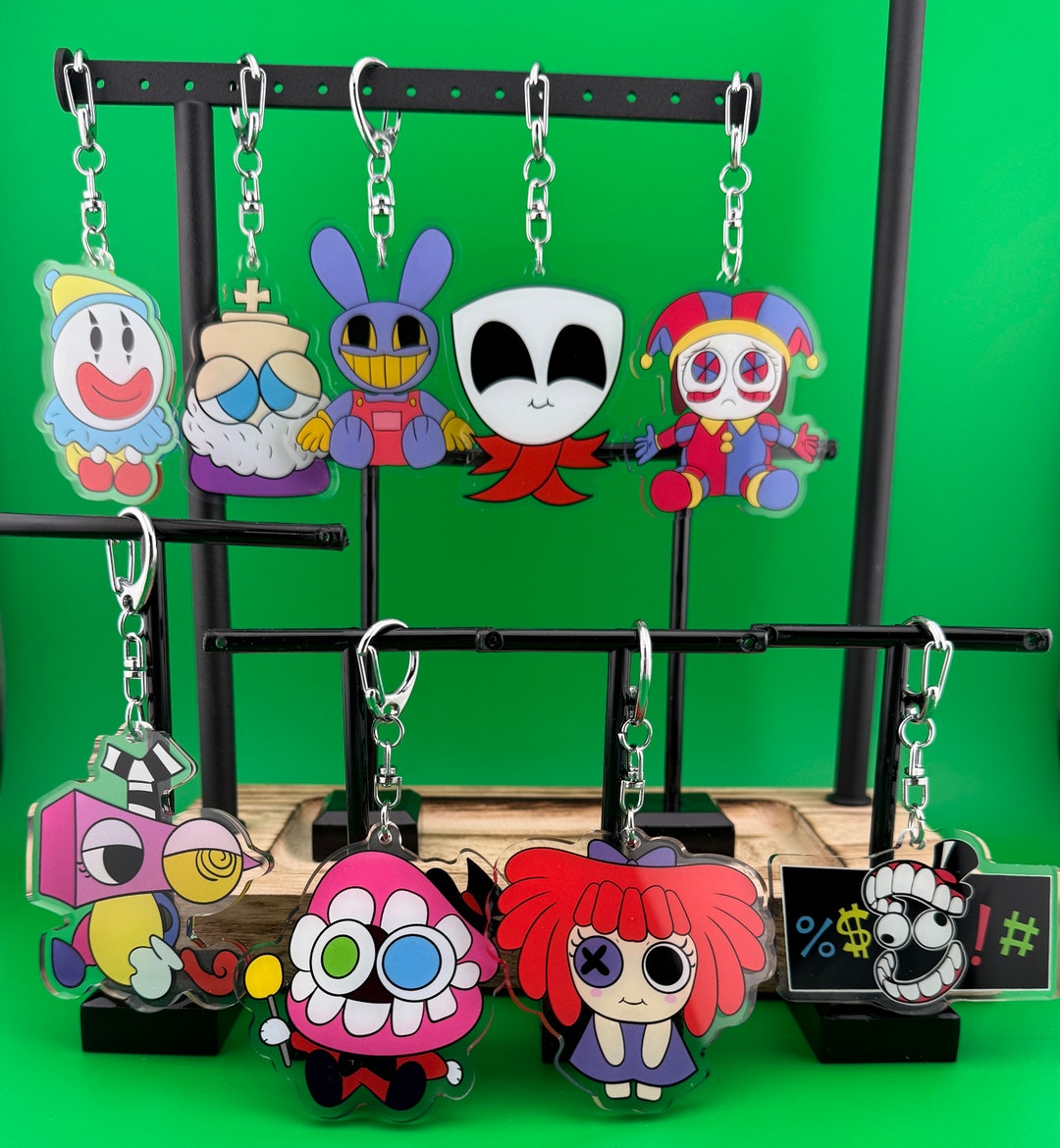 Amazing Digital Circus Babies Acrylic Keychains, 9 Styles Digital ...