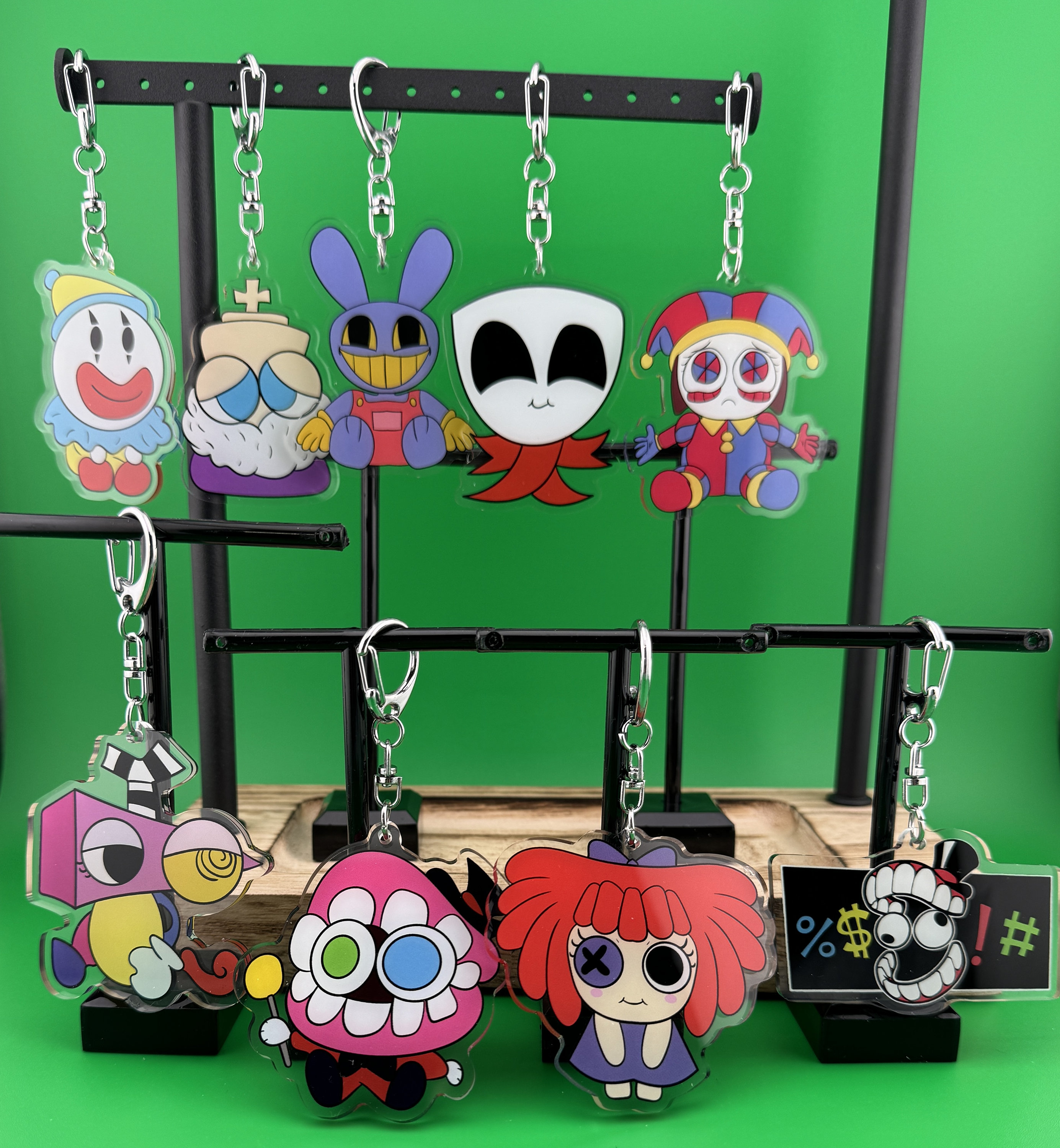 Amazing Digital Circus Babies Acrylic Keychains, 9 Styles Digital ...