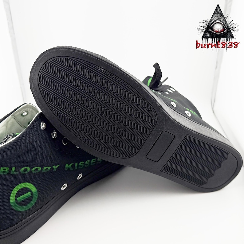 Type O Negative Bloody Kisses Men's Shoes – Gothic High Top Canvas ...