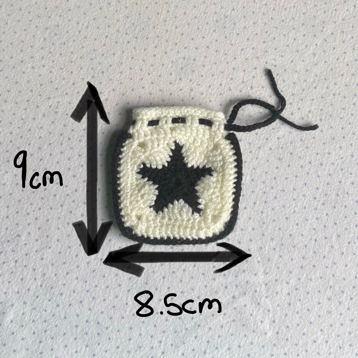 Crochet Drawstring Star Pouch - Etsy