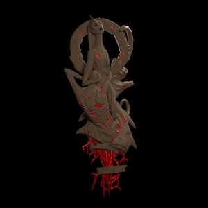 3D Stl-file: Dragon Age - Red Lyrium Idol Andraste - Etsy
