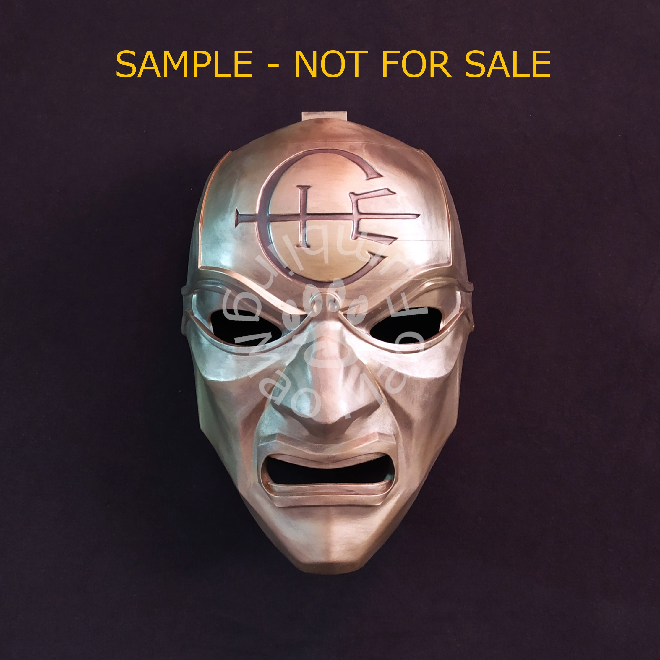 3D Stl-file: Dishonored Overseer Cosplay Mask - Etsy