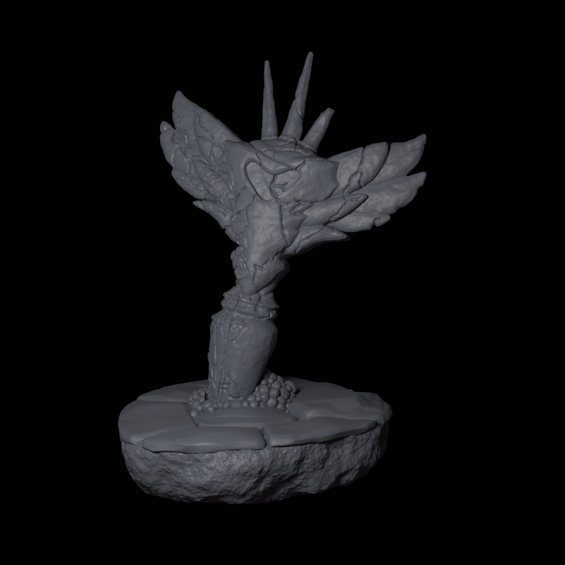 3D Stl-file: Hollow Knight - Radiance Statue - Etsy