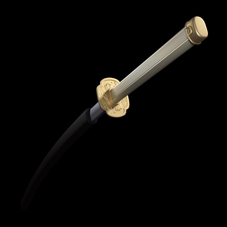3D Stl-files: Kagurabachi - Chihiro Rokuhira's Enten - Katana / Sword ...