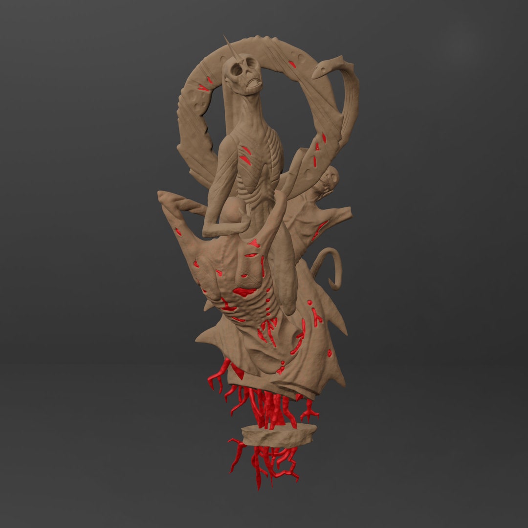 3D Stl-file: Dragon Age Red Lyrium Idol Andraste - Etsy