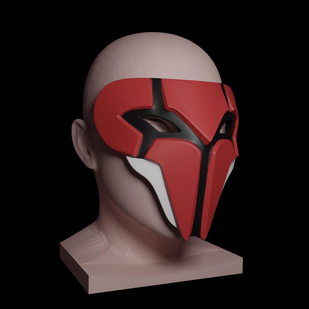 3D Stl-file: Genshin Impact Cosplay - Fatui Pyro Agent Mask - Etsy