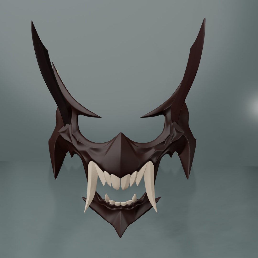 3D Stl-file: Manga Cosplay Mask Akumetsu - Etsy