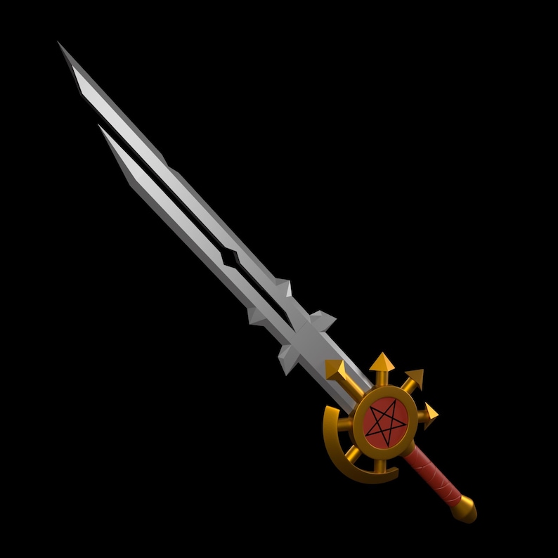 3D Stl-file: Cult of the Lamb - Cultist Blade for Cosplay - Etsy