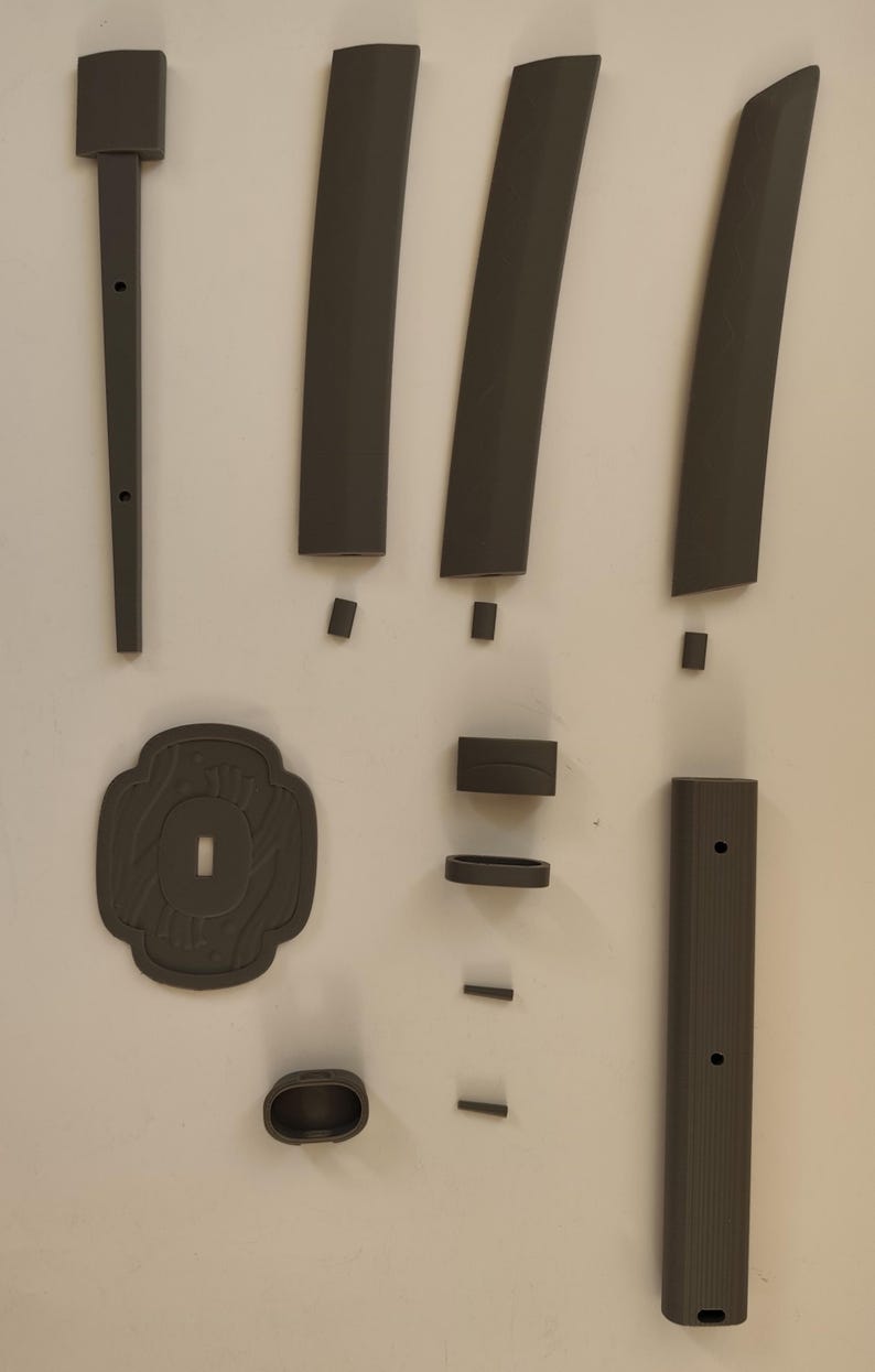 3D Stl-files: Kagurabachi - Chihiro Rokuhira's Enten - Katana / Sword ...
