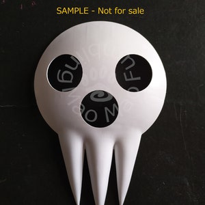 3D Stl-file: Soul Eater Shinigami Skull Mask - Etsy