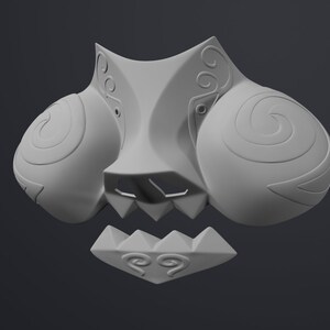 3D Stl-file: Legend of Zelda the Wind Waker - Jalhalla Mask - Etsy