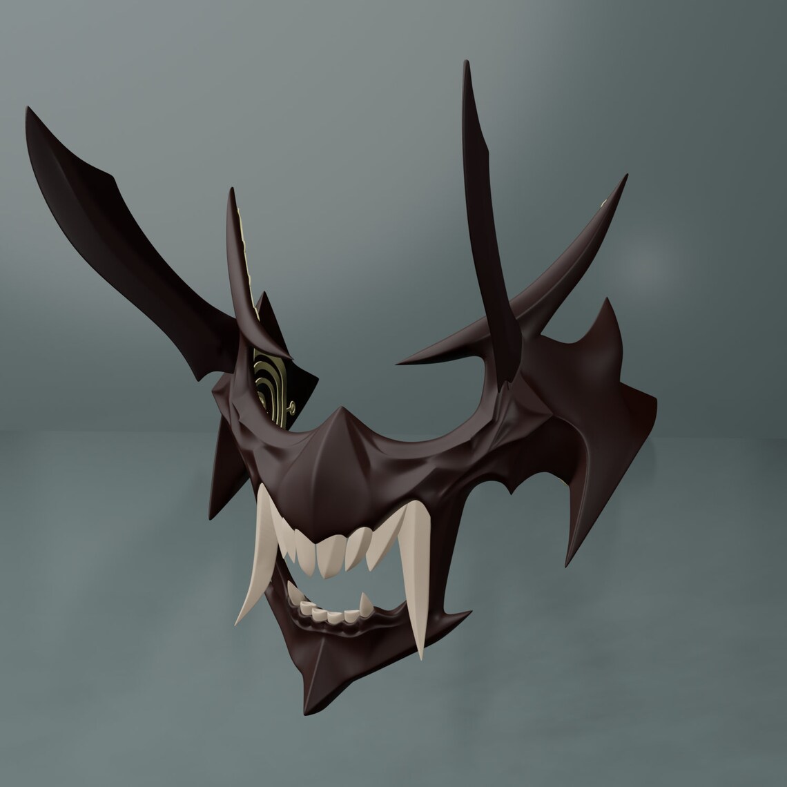 3D Stl-file: Manga Cosplay Mask Akumetsu - Etsy