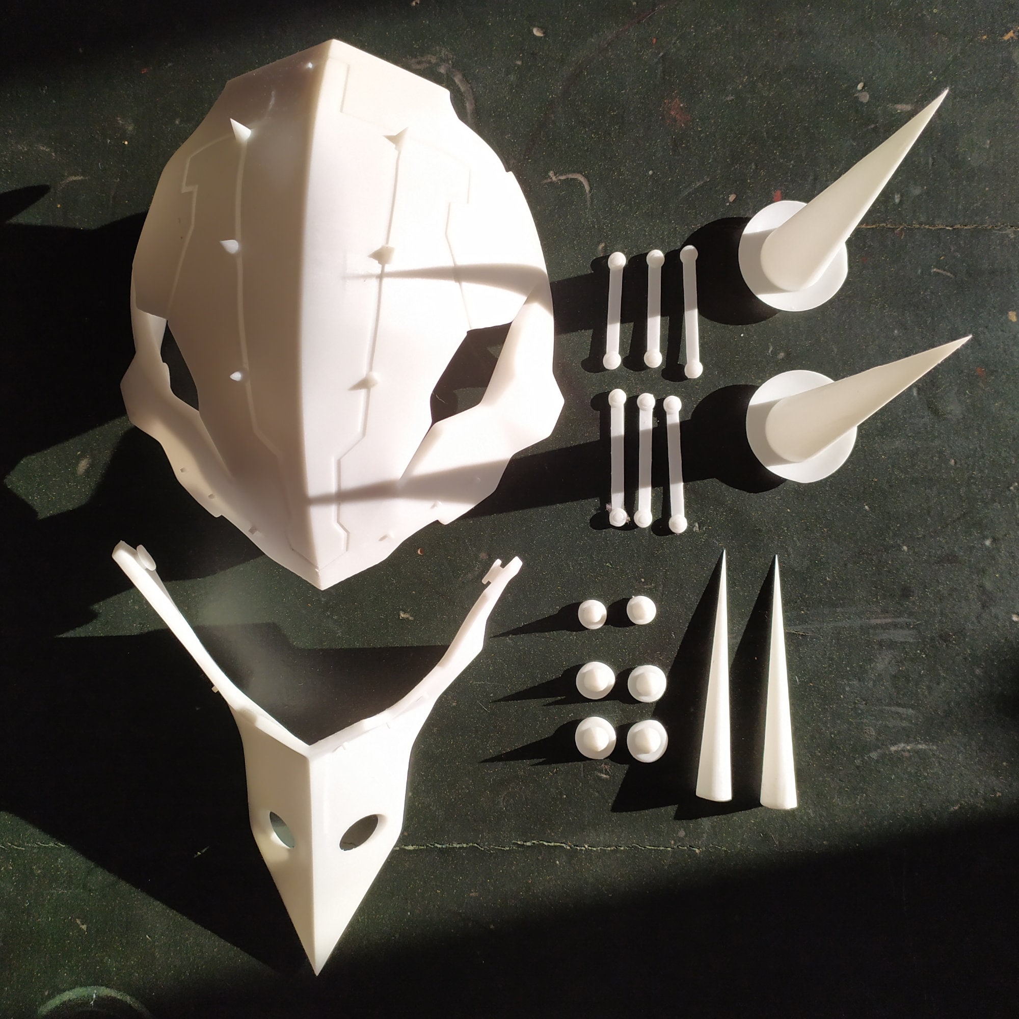 3D Stl-file: Xenoblade Chronicles - Metal Face Mask - Etsy