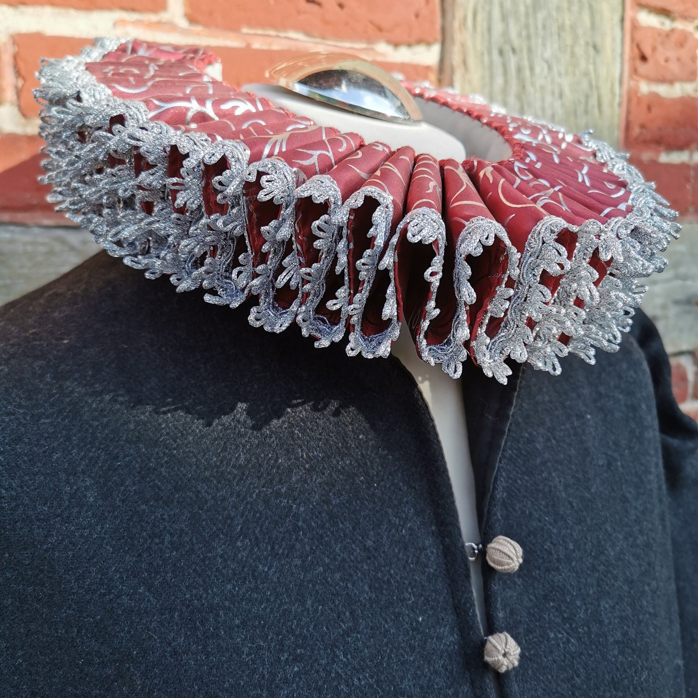 Ruff Collar Elizabethan Renaissance Neck 16 - Etsy