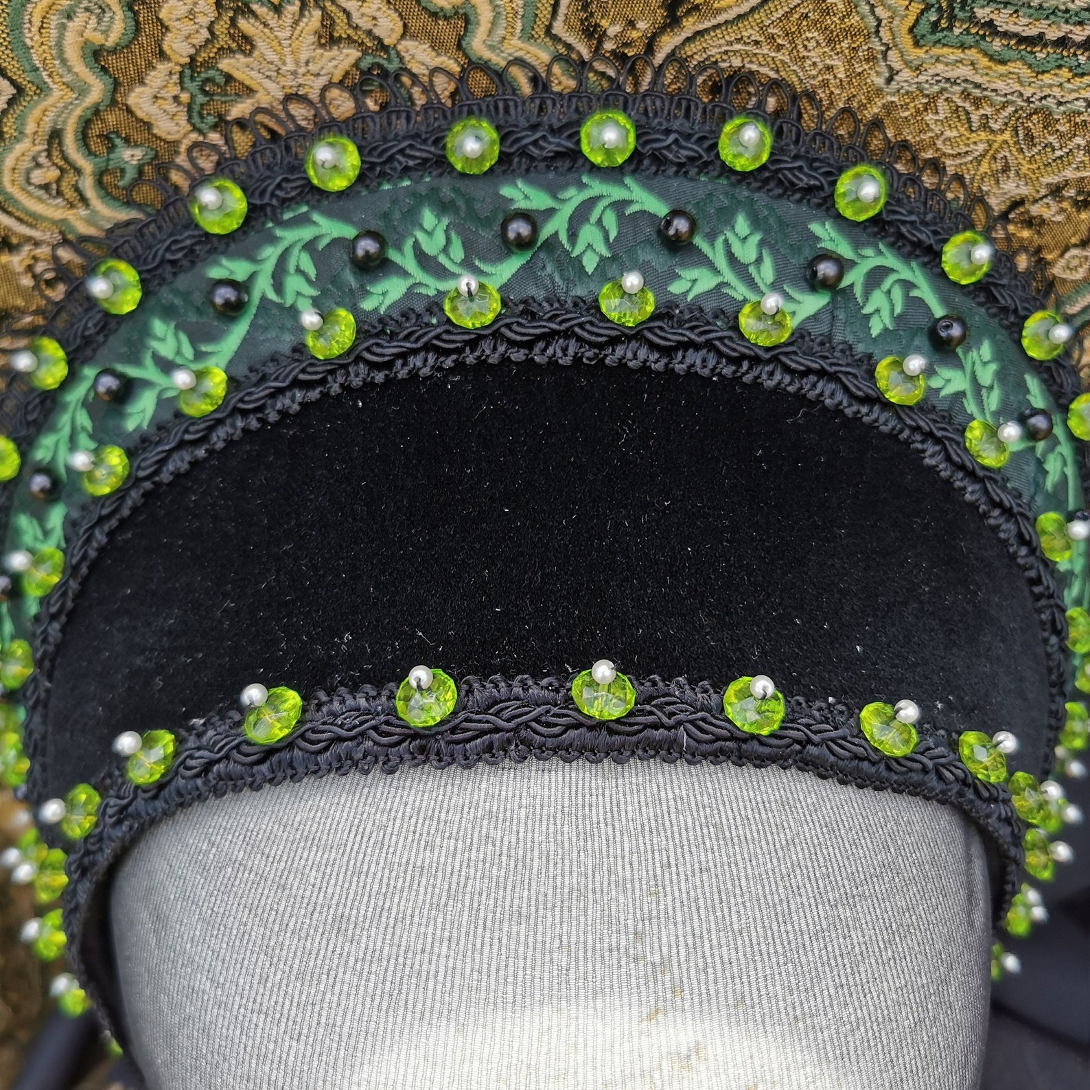 Gothic Renaissance French Hood Anne Boleyn Hat Tudor - Etsy