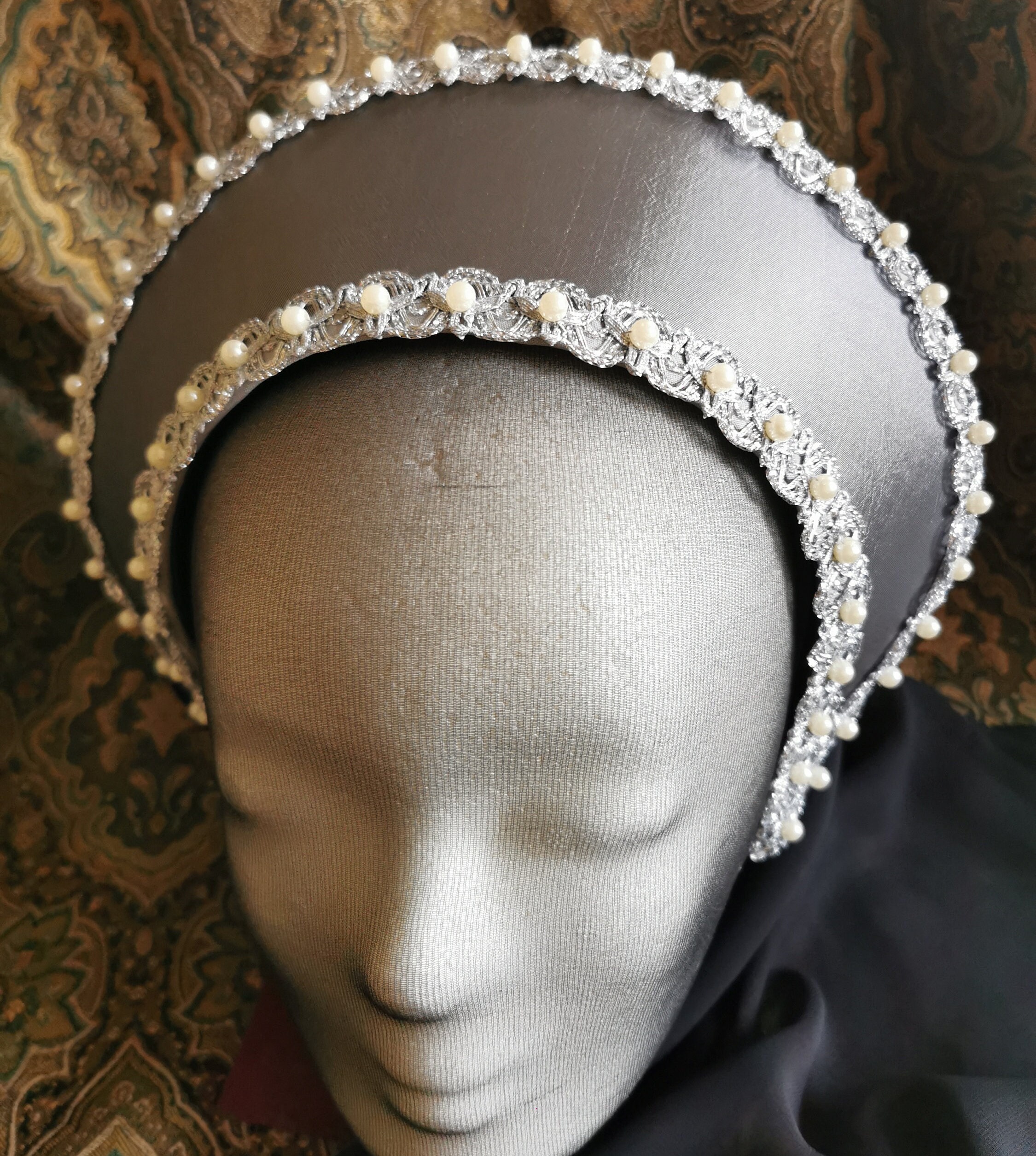 French Hood Renaissance Hat Tudor - Etsy