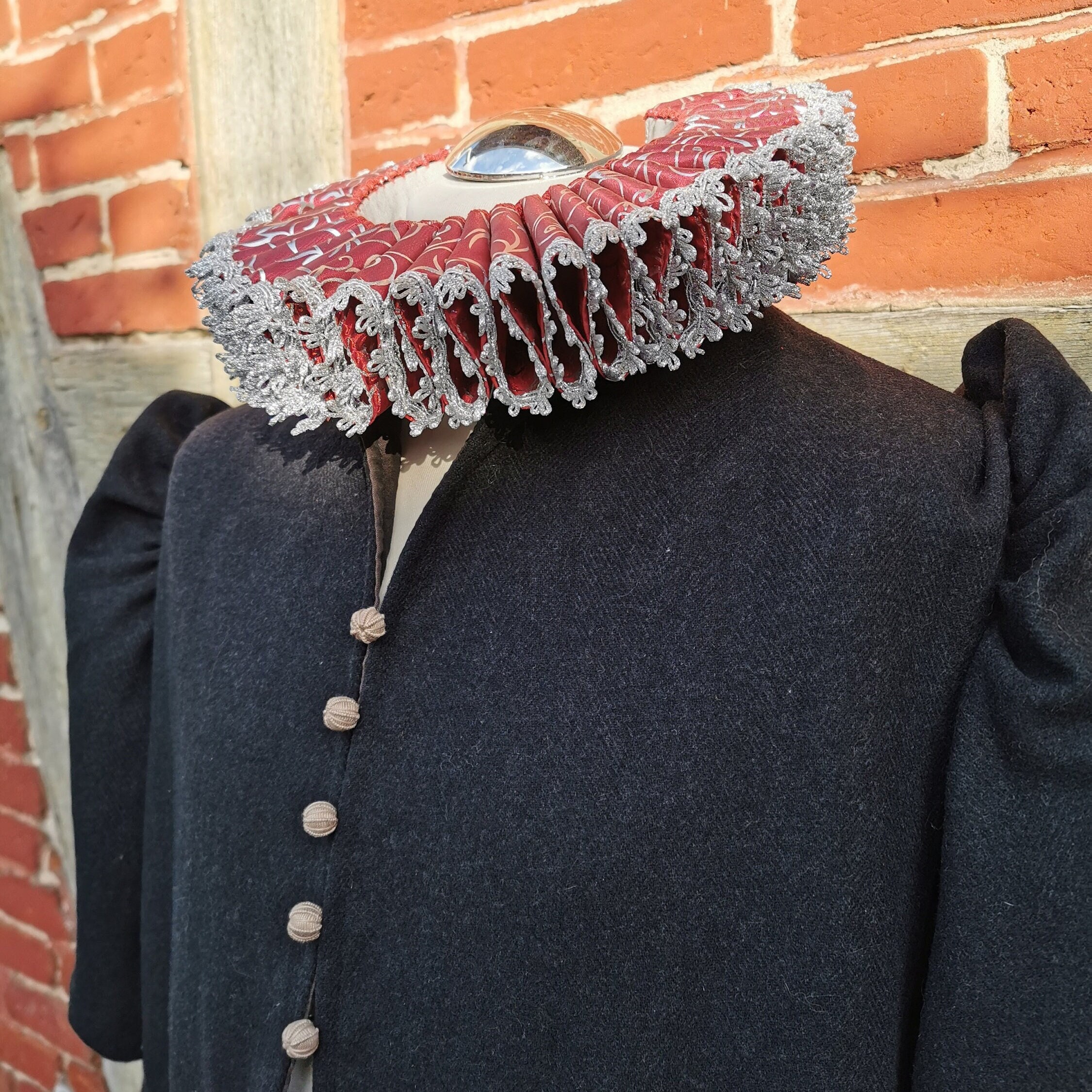 Ruff Collar Elizabethan Renaissance Neck 16 - Etsy
