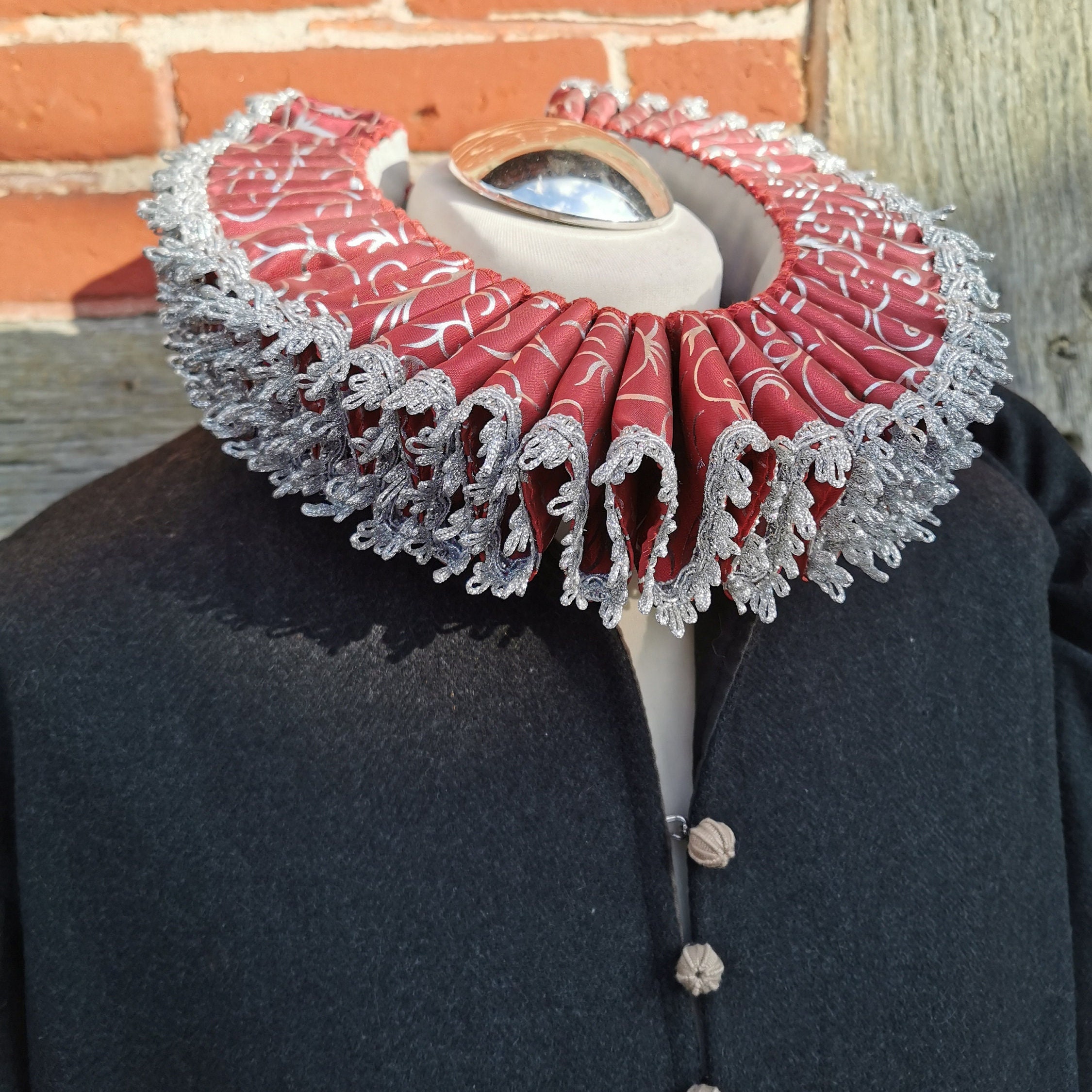 Ruff Collar Elizabethan Renaissance Neck 16 - Etsy