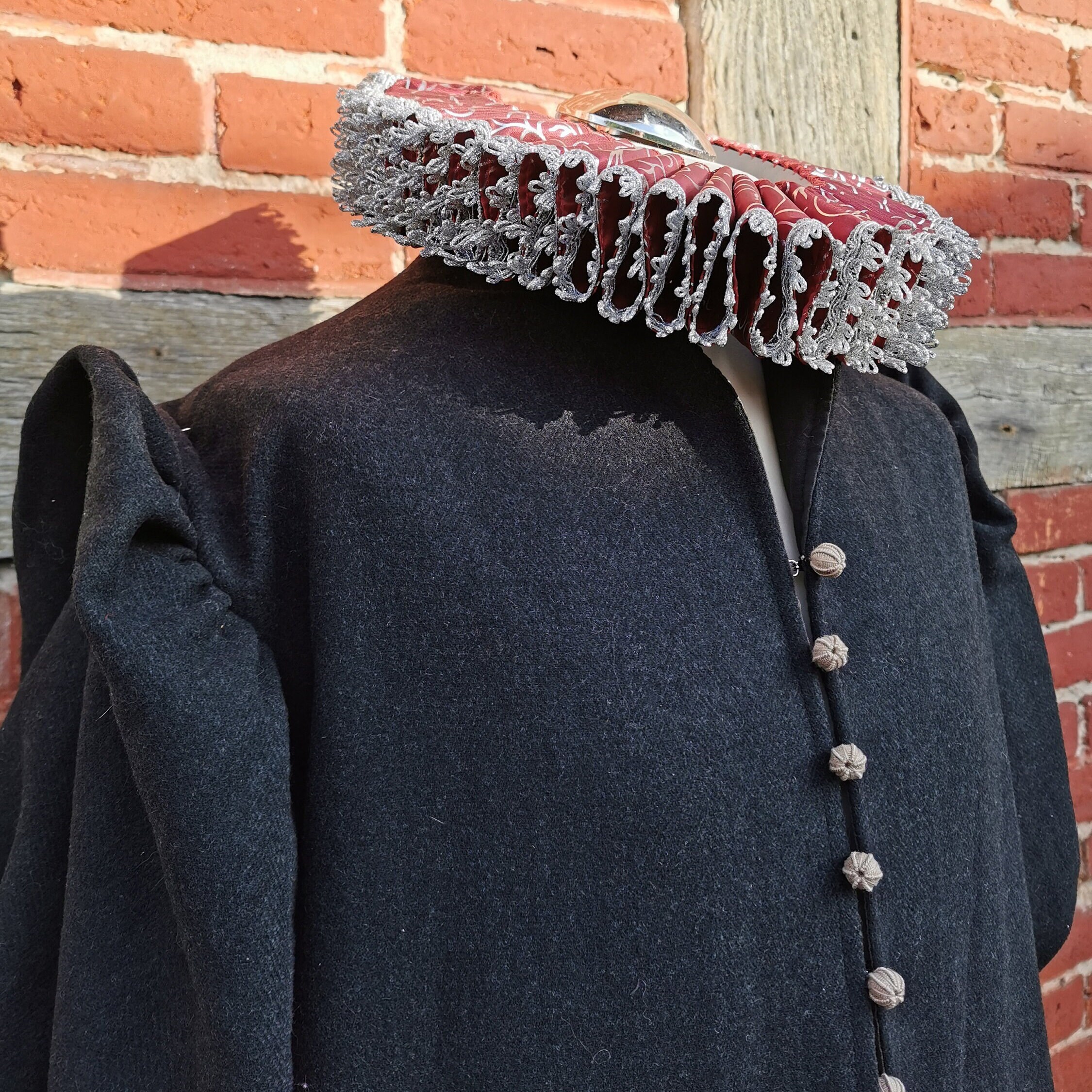 Ruff Collar Elizabethan Renaissance Neck 16 - Etsy