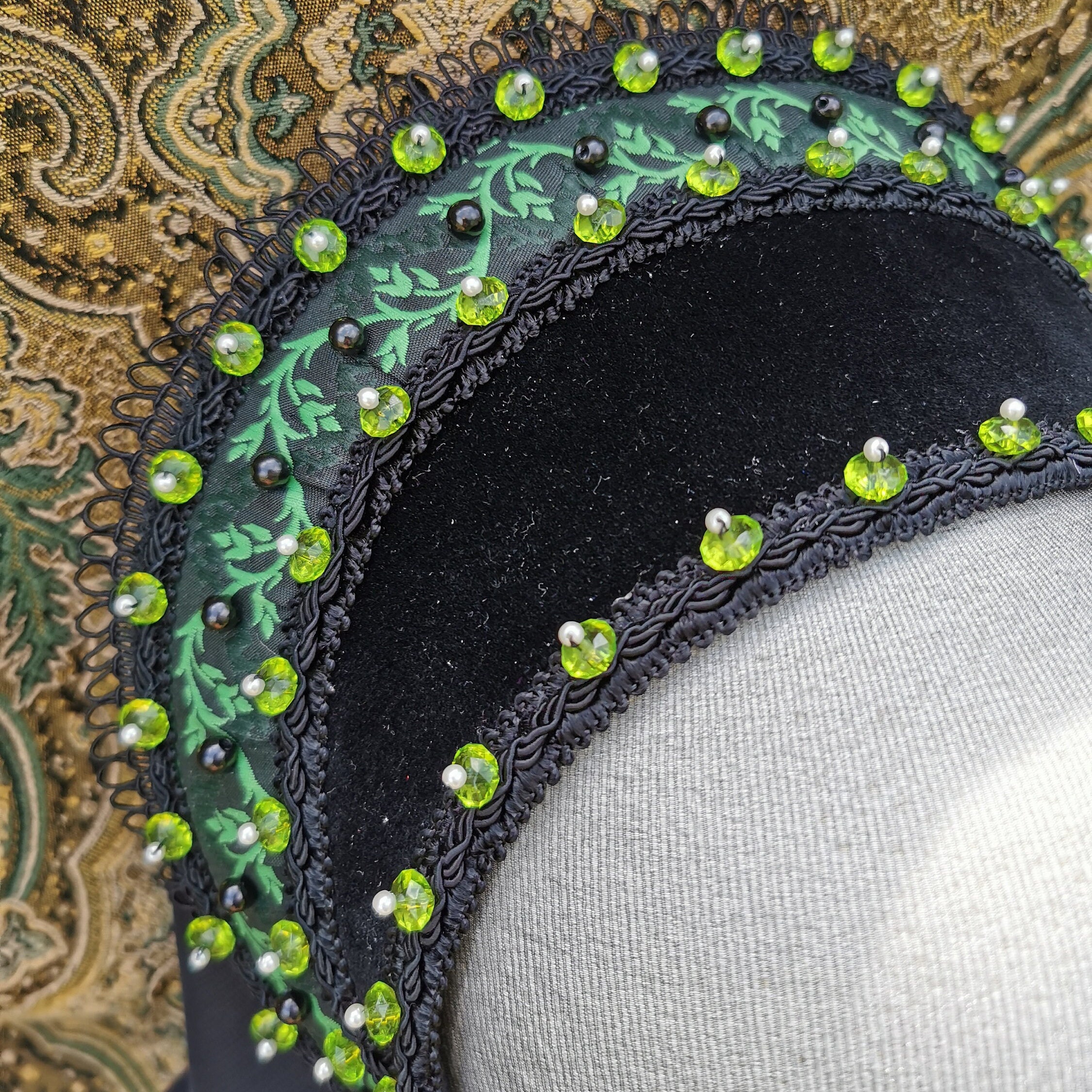 Gothic Renaissance French Hood Anne Boleyn Hat Tudor - Etsy
