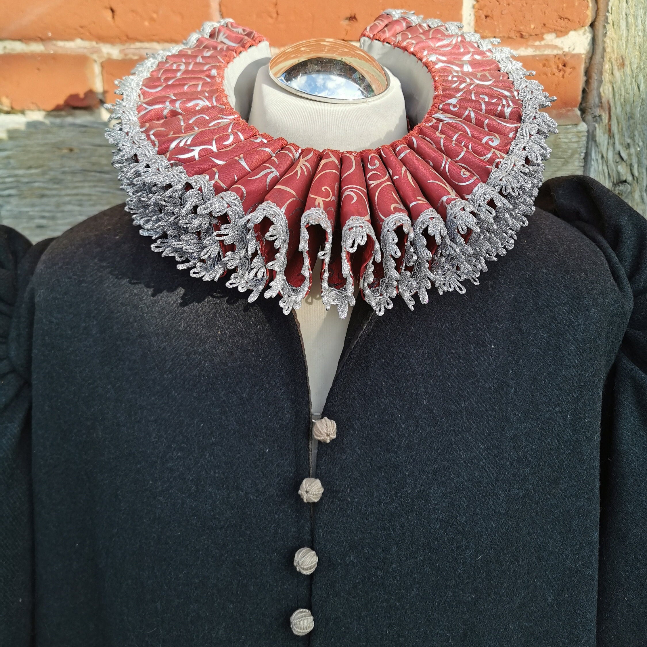 Ruff Collar Elizabethan Renaissance Neck 16 - Etsy