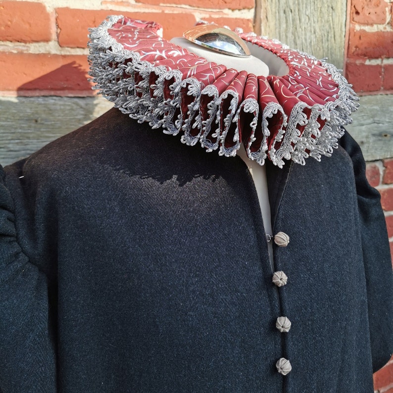 Ruff Collar Elizabethan Renaissance Neck 16 - Etsy