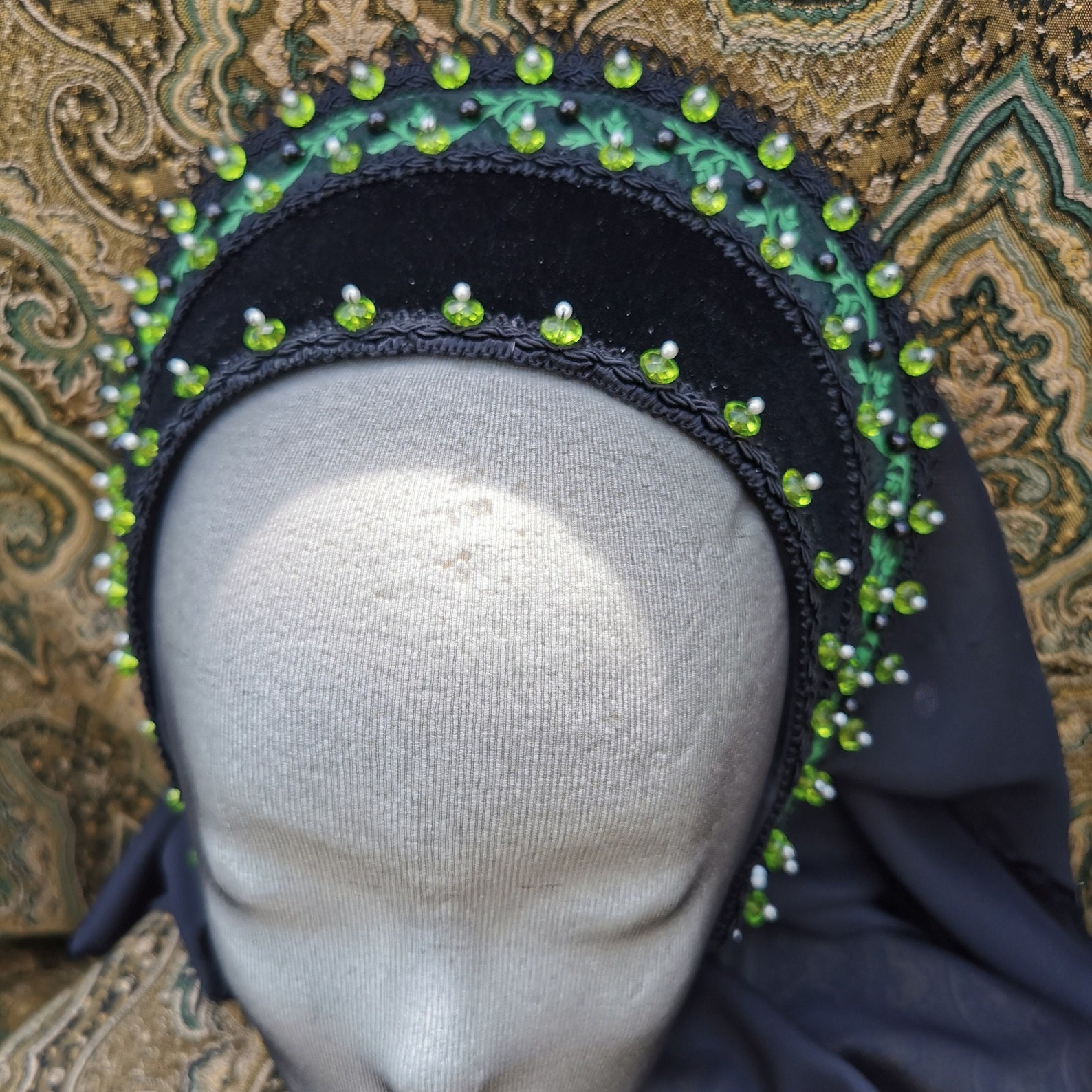 Gothic Renaissance French Hood Anne Boleyn Hat Tudor - Etsy